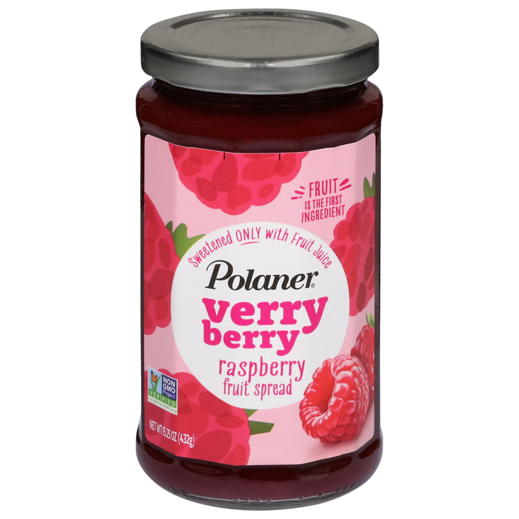 Polaner Verry Berry Raspberry Fruit Spread - Polaner Spreads®